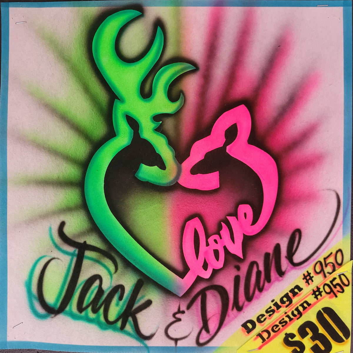 Buck and Doe – Vicious Paint